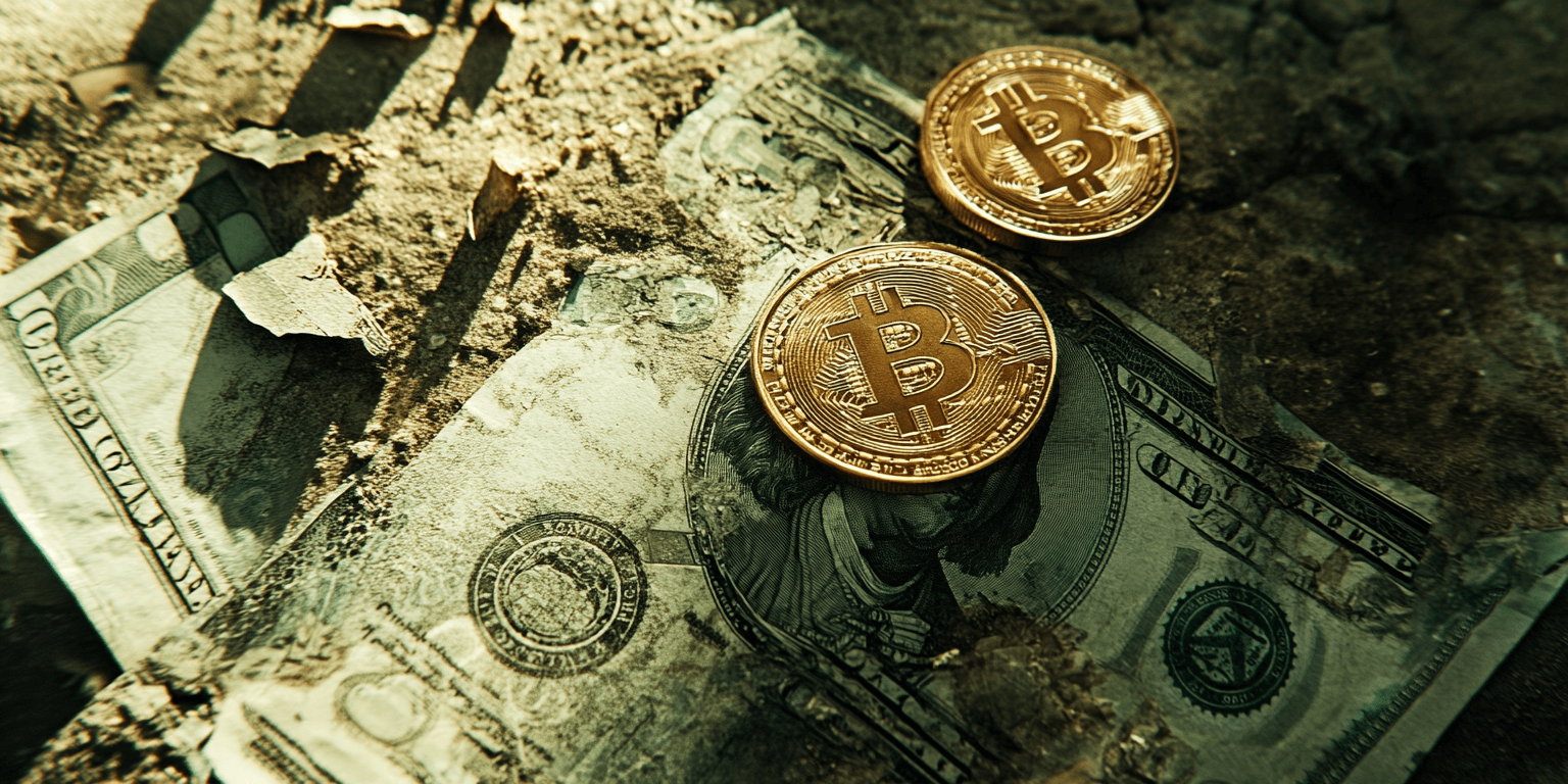 Bitcoin vs. US dollar: reviving the idea of cryptocurrency as an ...